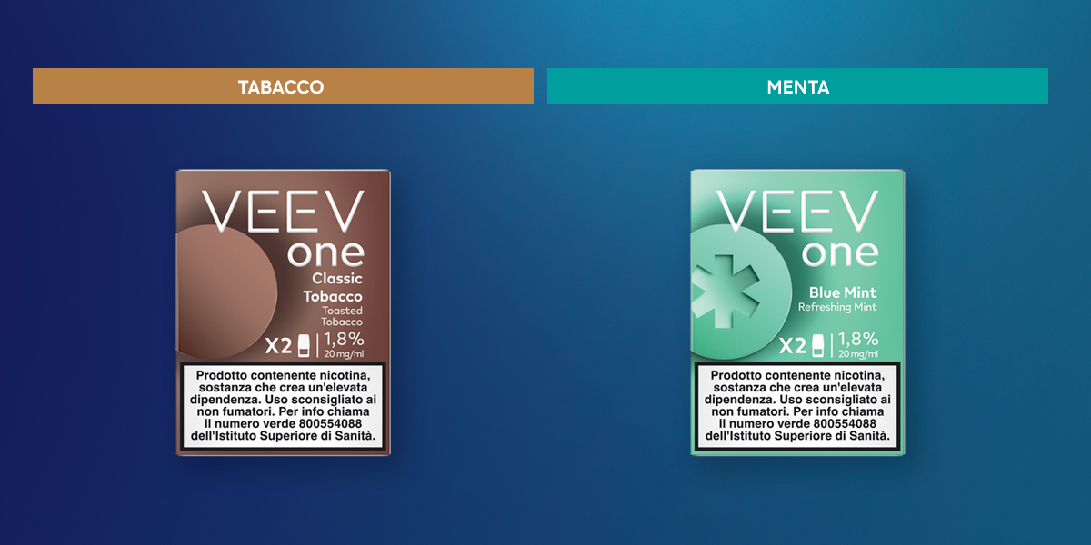 Scopri tutti gli aromi dei pod VEEV ONE | VEEV Italia