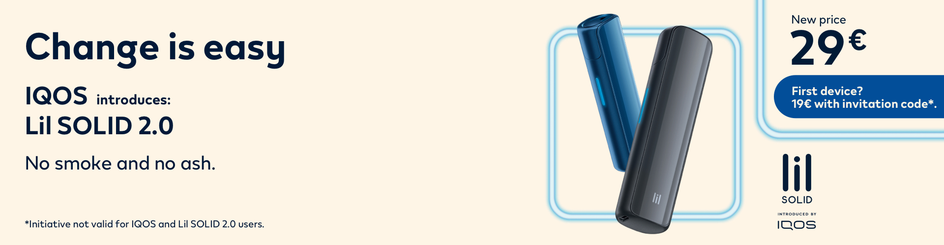 Buy the lil SOLID 2.0 devices introduced by IQOS | IQOS Italy