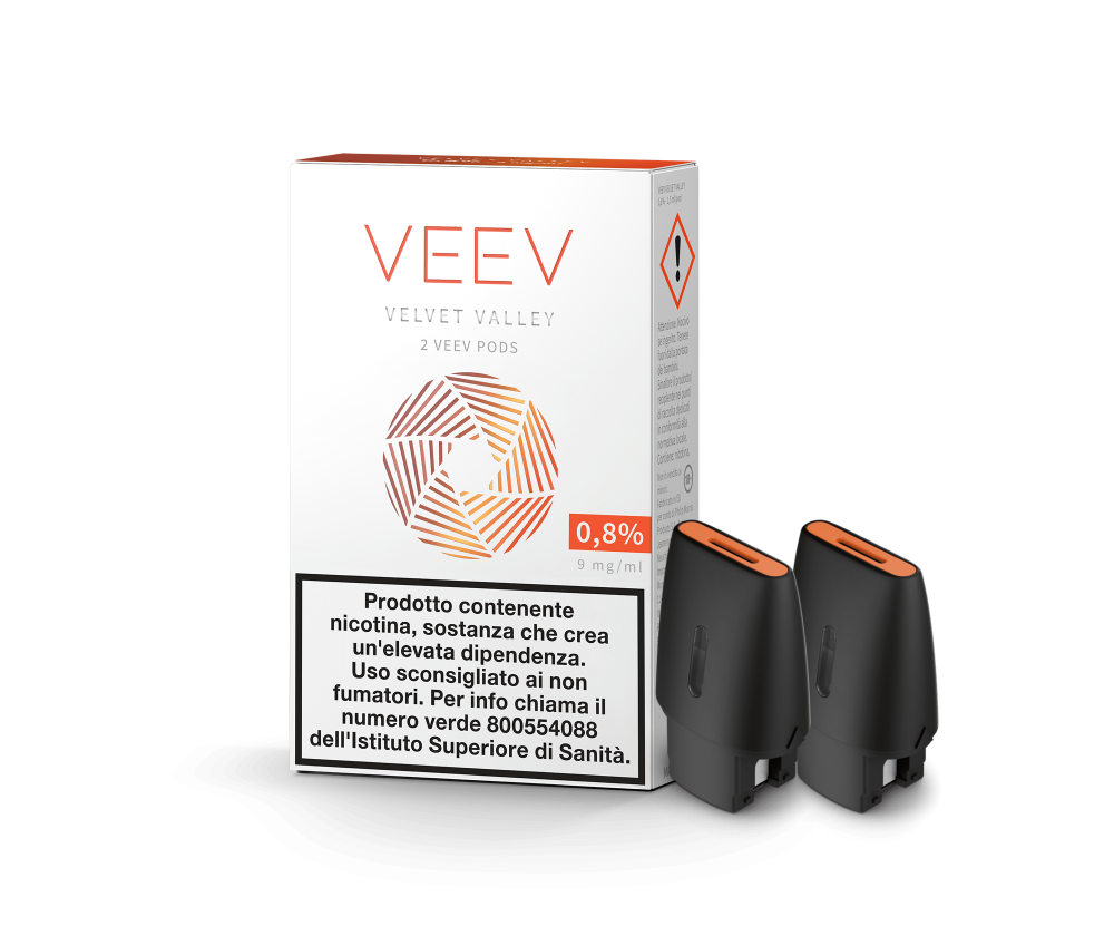Buy VEEV e-liquid pods Velvet Valley | VEEV Italy