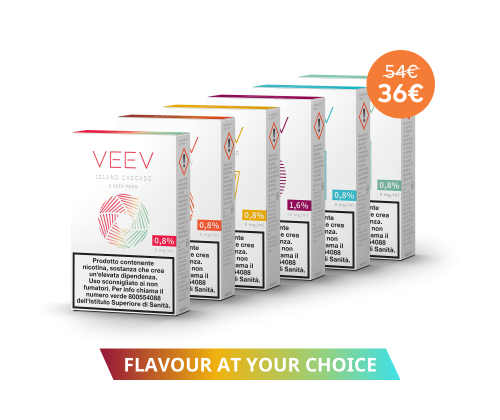 Buy VEEV e-cigarette flavour pods | VEEV Italy